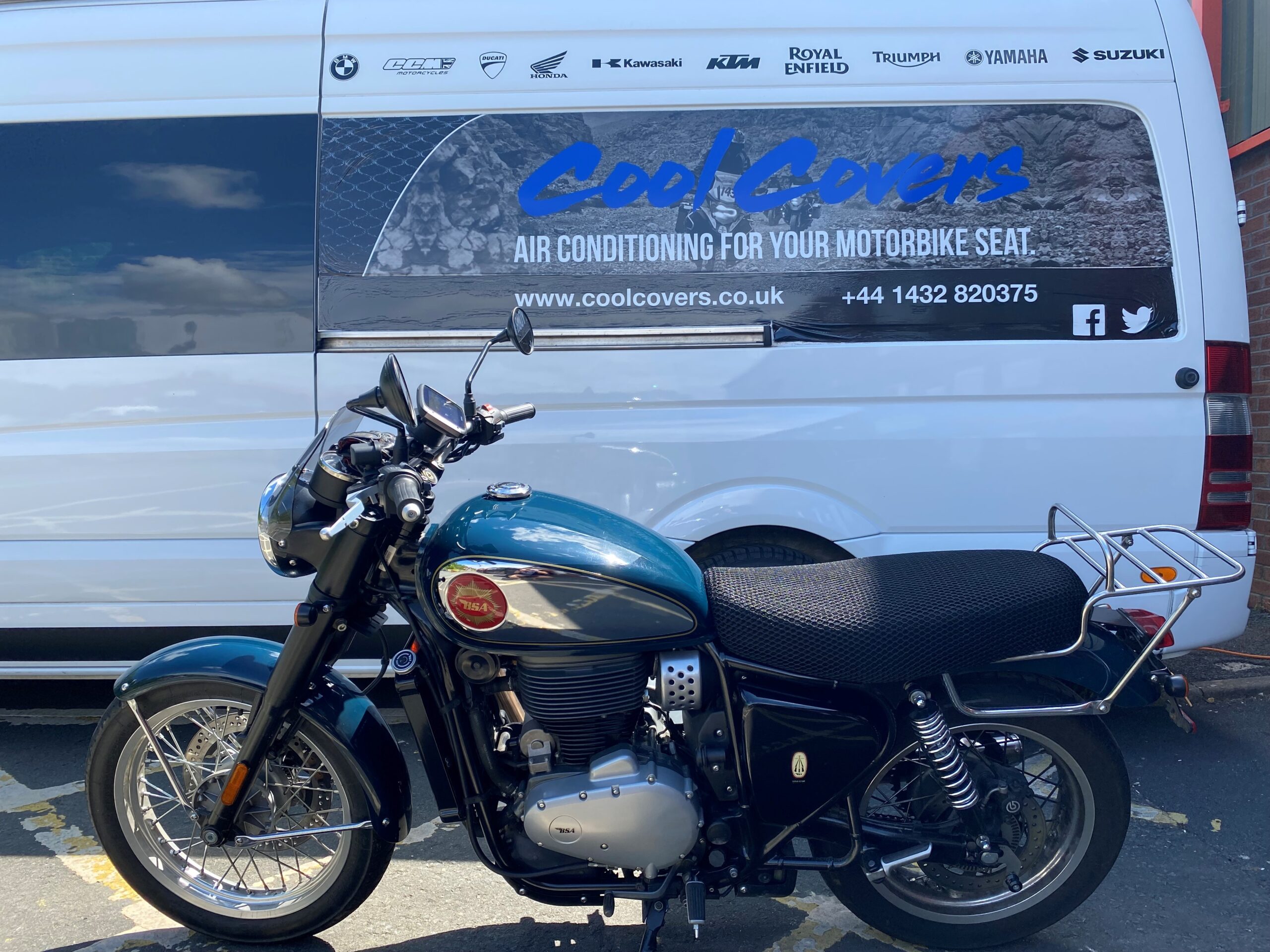 BSA GOLD STAR 650 2023-CURRENT BENCH - Cool Covers